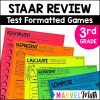 3rd Grade Math STAAR Review - Math Test Prep Games - Marvel Math