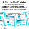 4th Grade Place Value Word Wall Vocabulary Bunting – Marvel Math