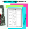 4th Grade Geometry Interactive Notebook - Marvel Math