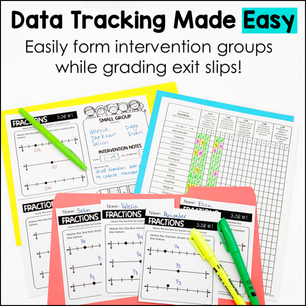 3rd Grade Math TEKS Exit Ticket Bundle - Marvel Math