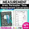 4th Grade Measurement Interactive Notebook – Marvel Math