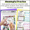 4th Grade Fraction No Prep Games – Marvel Math