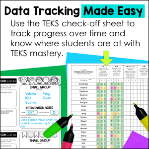 4th Grade Math TEKS Exit Tickets Bundle - Marvel Math