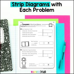 2nd Grade Addition & Subtraction Word Problem Notebook (Level 2A ...