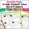 Dry-Erase Pages: Problem Solving w/ Strip Diagrams, Number Lines ...
