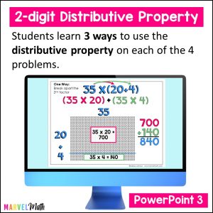 2 x 2 Multiplication - Partial Products, Area Model & Traditional ...