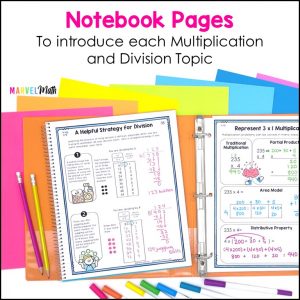 4th Grade Multiplication & Division Unit Bundle - Marvel Math