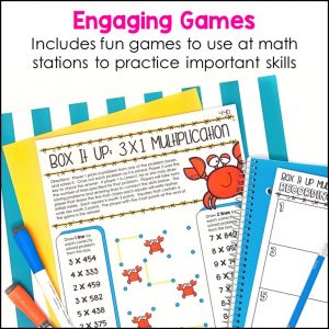 4th Grade Multiplication & Division Unit Bundle - Marvel Math