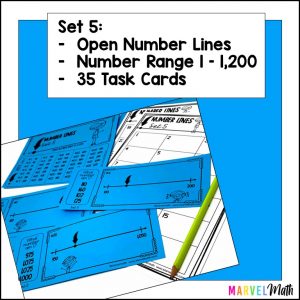 Traditional and Open Number Lines Practice - Marvel Math