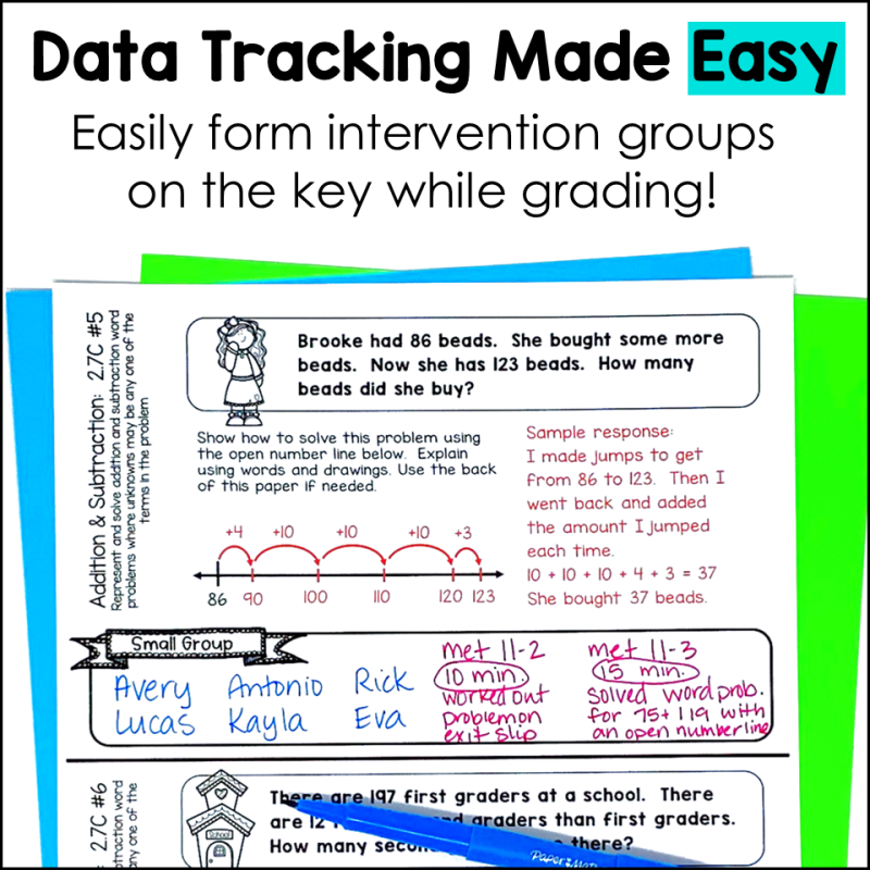 2nd Grade Math TEKS Exit Slips Bundle - Marvel Math 2nd Grade Math TEKS Exit Slips Bundle - Marvel Math