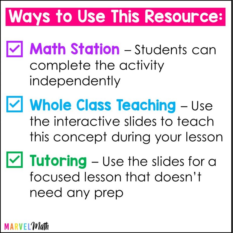 4th Grade Financial Literacy Interactive PowerPoint Lessons - Marvel Math