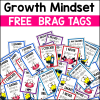 Growth Mindset Brag Tags for Test Prep – Marvel Math