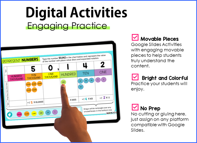 4th Grade Math TEKS Year-Long Curriculum Bundle – Marvel Math