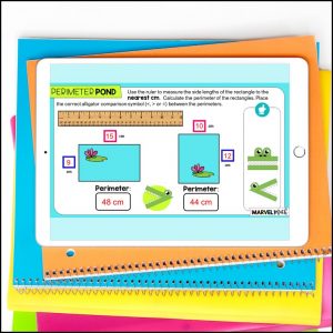 Perimeter – Measuring with a Ruler to Find Sides – Digital Activities ...