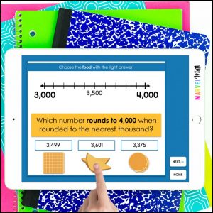Rounding to the Nearest Ten, Hundred, or Thousand - Digital Game ...