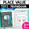 3rd Grade Place Value Interactive Notebook - Marvel Math