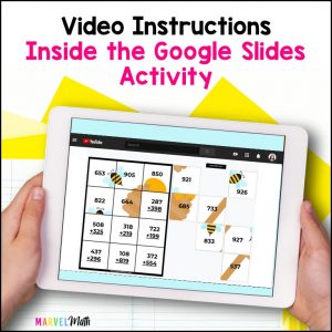 3 Digit Addition with Regrouping #3 - Self-Checking Secret Pictures ...