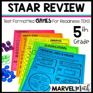 5th Grade Math STAAR Review - Math Test Prep Games - Marvel Math
