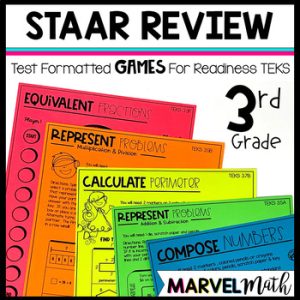 3rd Grade Math STAAR Review - Math Test Prep Games - Marvel Math