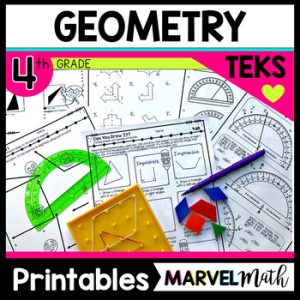 4th Grade Geometry Worksheets - Marvel Math