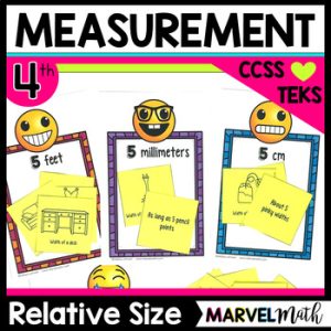 Approximate Length: Relative Size of Metric and Customary Units Game ...