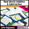 Life Happens: Real World Addition and Subtraction - Marvel Math