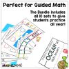 Kinder - 1st Grade Problem Solving Math Readers Bundle - Marvel Math