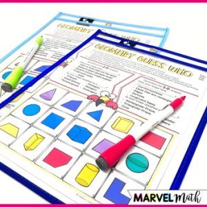 FUN Geometry Games: 2D and 3D Shapes, Quadrilaterals - Marvel Math