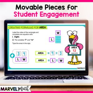 4th Grade Area and Perimeter Formulas - Digital Activities + Video ...