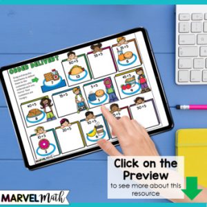 Division Facts FUN Practice Bundle - Marvel Math