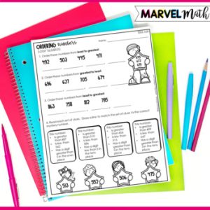 3rd Grade Place Value Worksheets - Marvel Math
