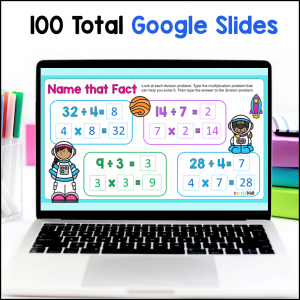 Multiplication and Division Google Slides Bundle - 3rd Grade - Marvel Math