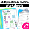 3rd Grade Multiplication and Division Worksheets – TEKS – Marvel Math