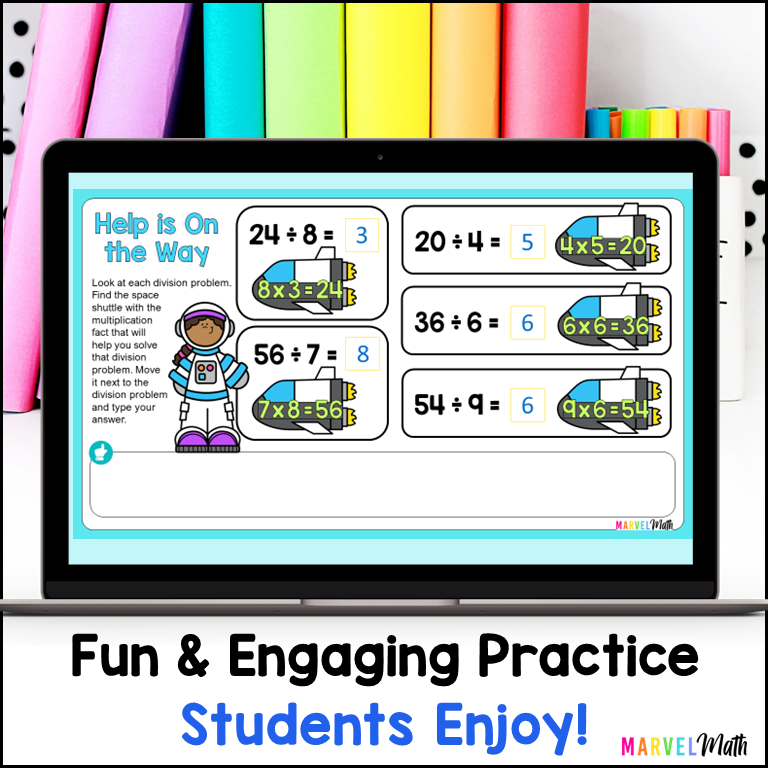 Use Multiplication To Solve Division Connecting Multiplication And
