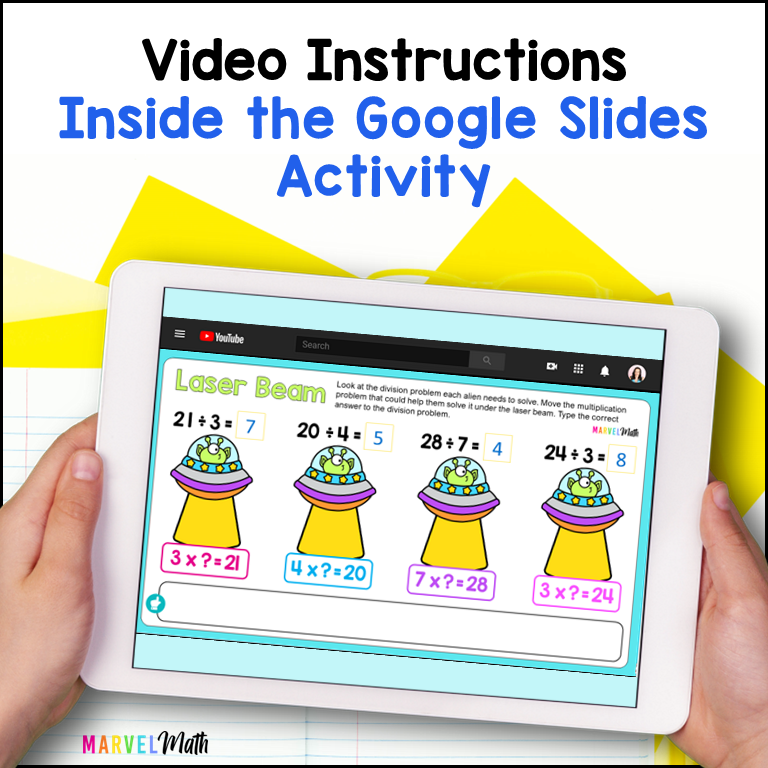 Use Multiplication To Solve Division Connecting Multiplication And