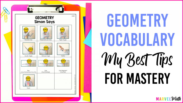 How to Teach Geometry Vocabulary: My Best Tips for Mastery - Marvel Math