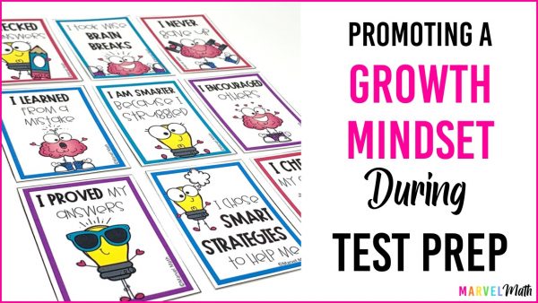 Promoting Growth Mindset During Test Prep - Marvel Math