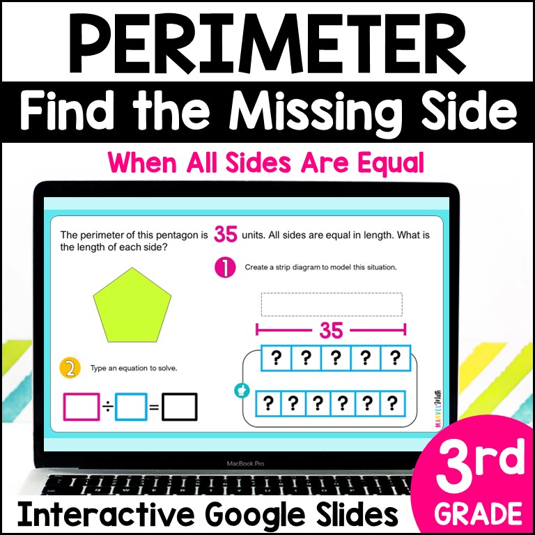 Find The Missing Side Perimeter Use Division To Find The Missing Side Find The Missing Side Perimeter Use Division To Find The Missing Side